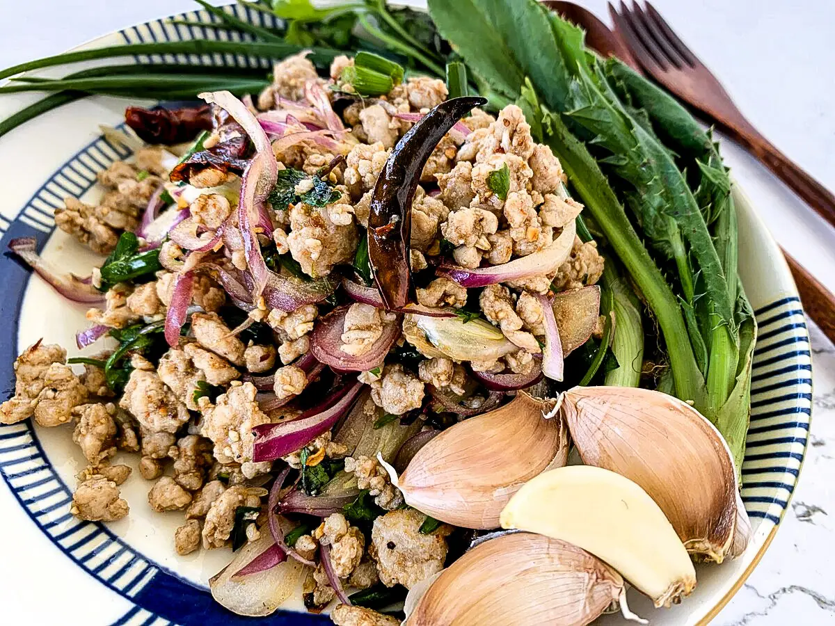 Authentic Thai Pork Larb Recipe (Larb Moo)