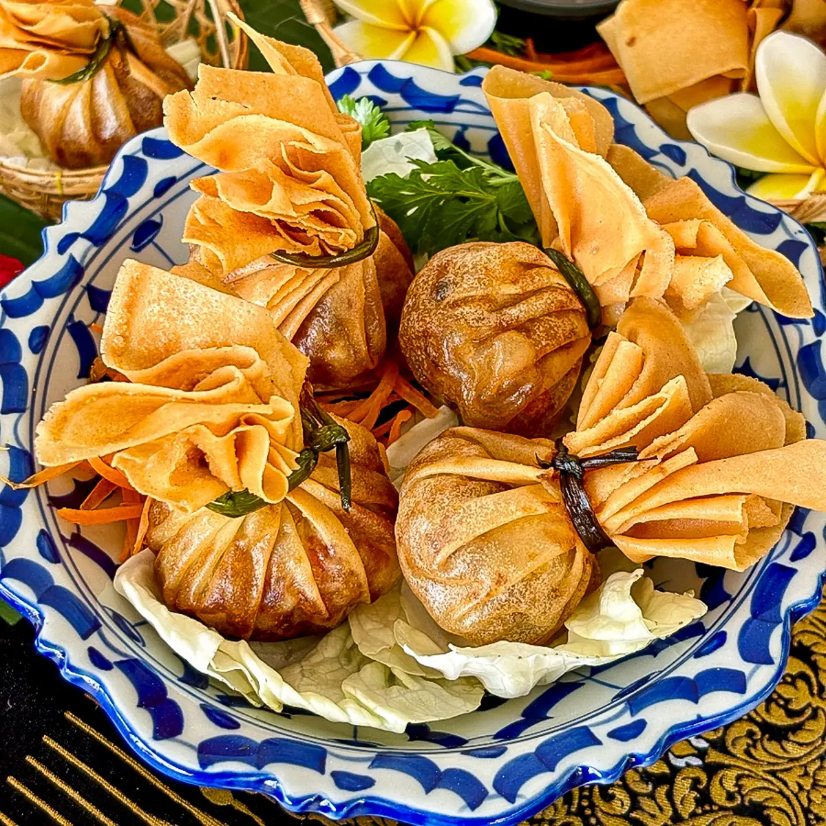 Thai Money Bags (Thung Thong Recipe)