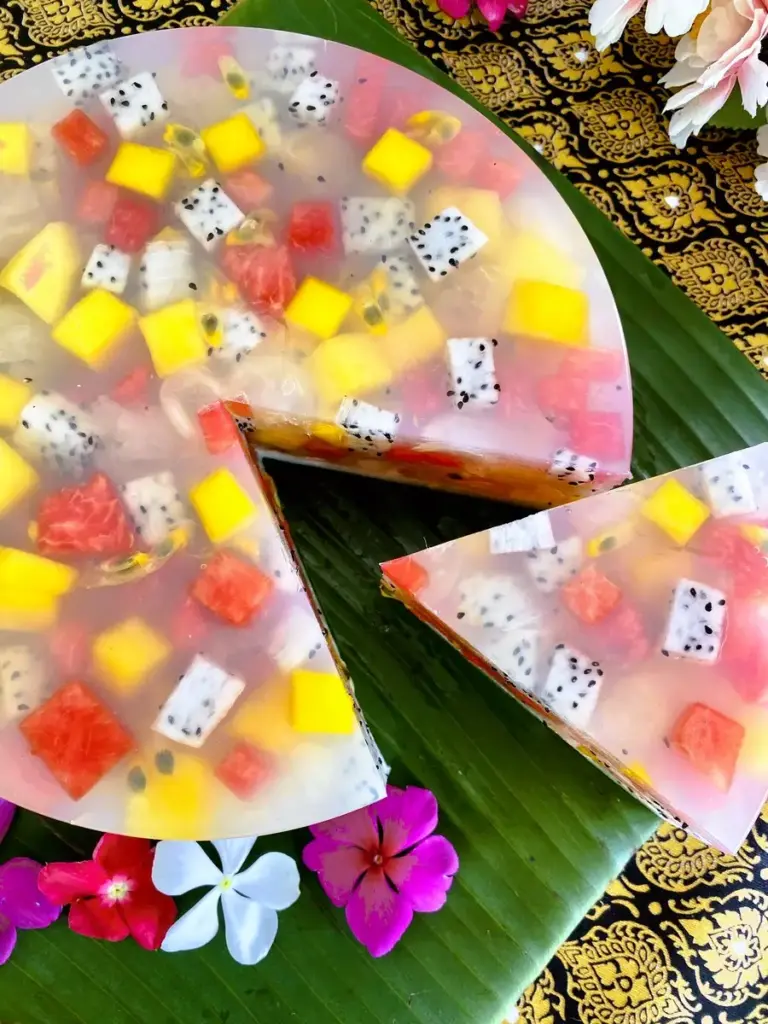 Agar Agar Jelly Recipe With Fruits